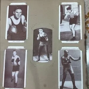 Art | Vintage Willss Cigarette Card Albumboxing Personalities Near ...